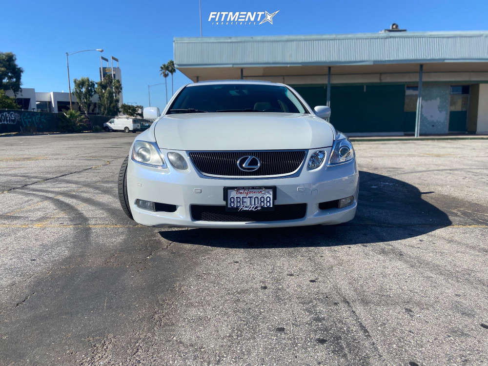 2006 Lexus GS430 4dr Sedan (4.3L 8cyl 6A) with 19x9.5 ESR Sr07 and ...