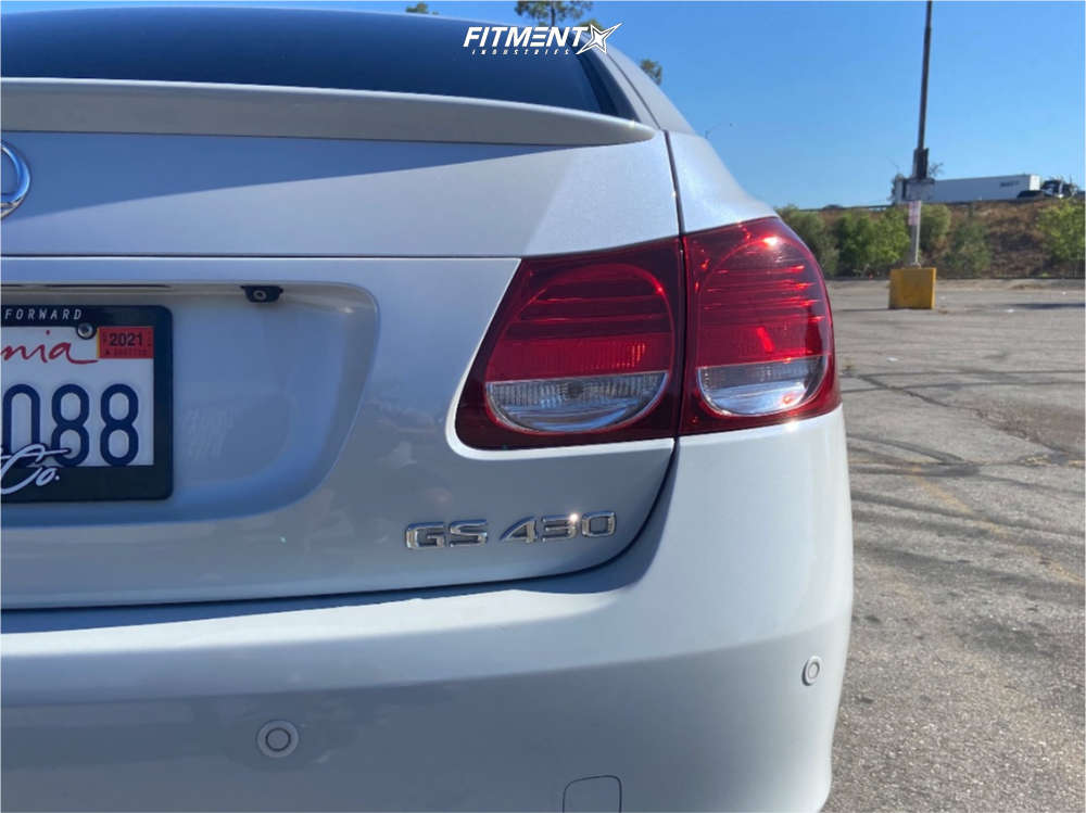 2006 Lexus GS430 4dr Sedan (4.3L 8cyl 6A) with 19x9.5 ESR Sr07 and ...