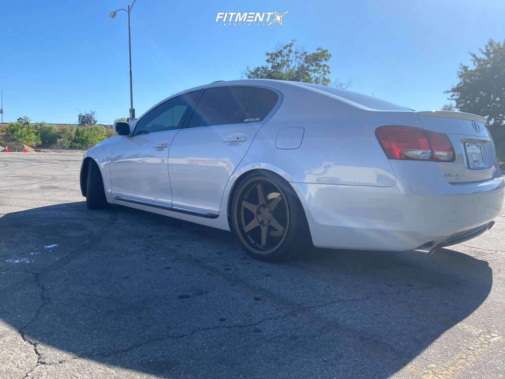2006 Lexus GS430 4dr Sedan (4.3L 8cyl 6A) with 19x9.5 ESR Sr07 and ...