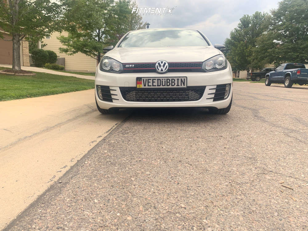 2013 Volkswagen GTI Base with 18x8.5 Konig Ampliform and Michelin ...
