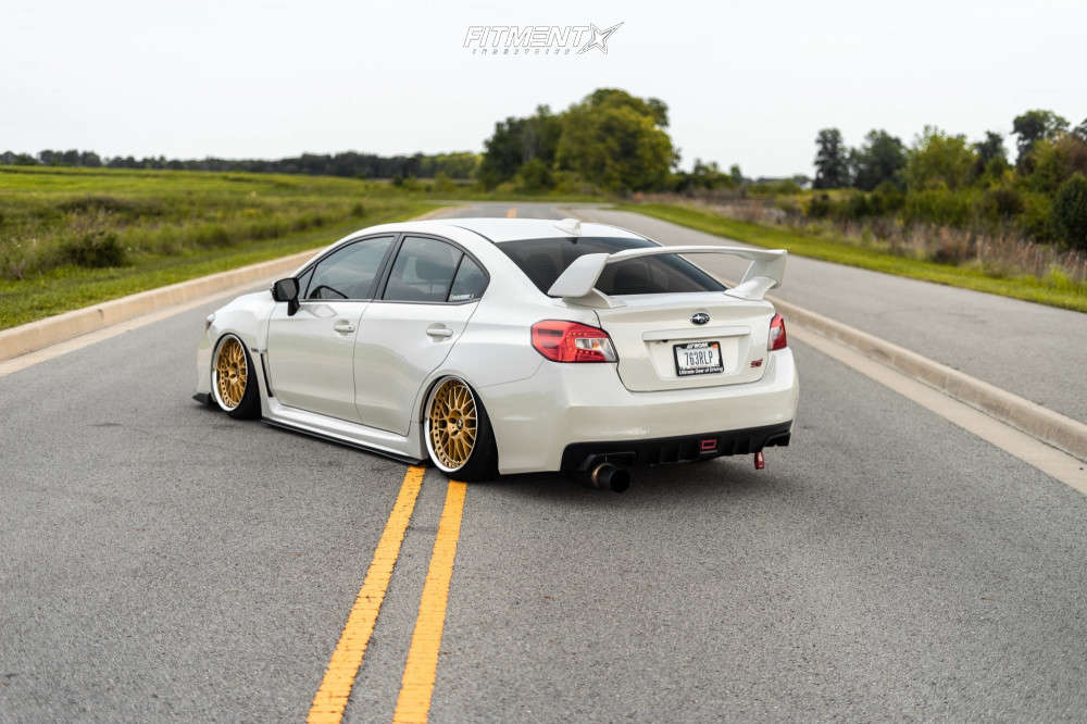 2017 Subaru WRX STI Base with 18x10.5 Work Vs Xx and Federal 225x35 on ...