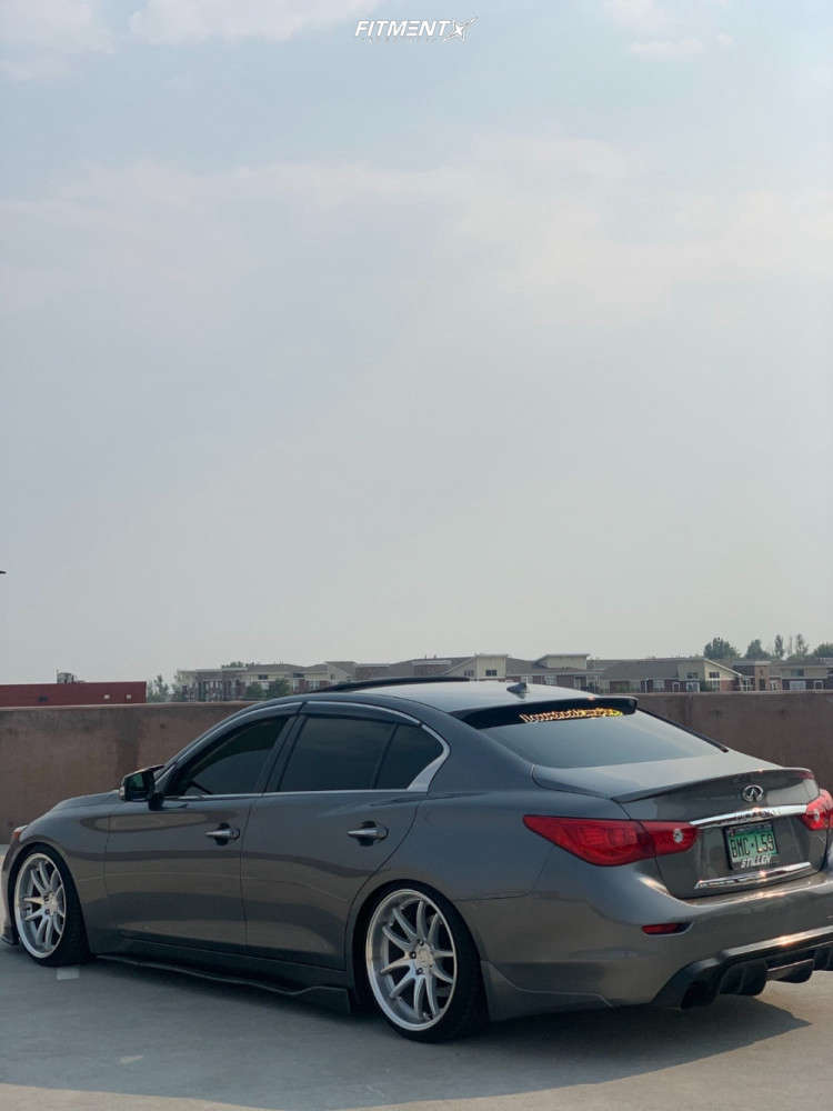 2015 INFINITI Q50 Premium with 19x9.5 Aodhan DS02 and Nankang 235x35 on ...