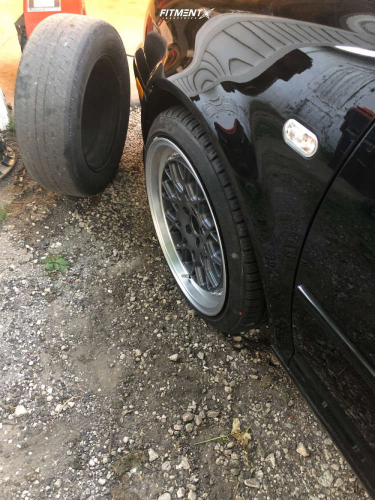 2002 Volkswagen Golf GL with 18x8.5 ESR Cs3 and Nankang 215x40 on ...