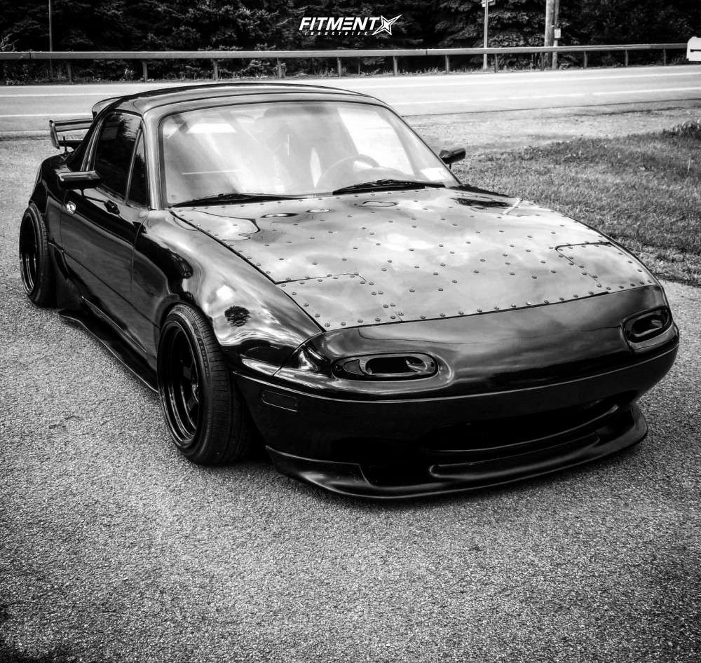 1990 Mazda Miata Base with 15x8 MST Time Attack and Federal 165x50 on ...