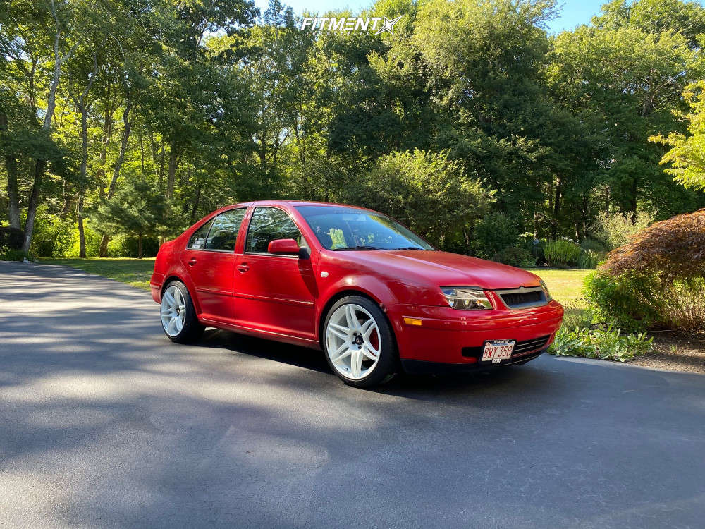 2002 Volkswagen Jetta GLS with 18x8.5 Cosmis Racing Mrii and Federal ...