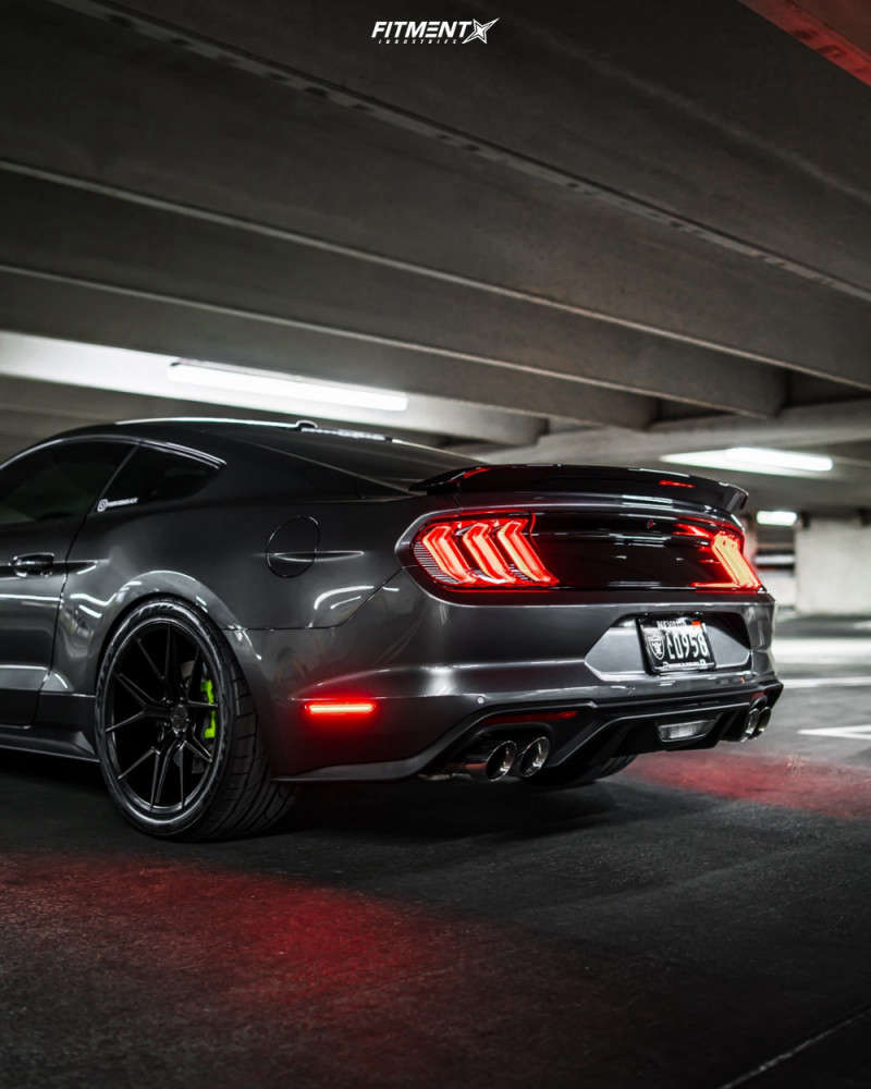2018 Ford Mustang GT with 20x9 Verde Axis and Nitto 275x35 on Lowering ...