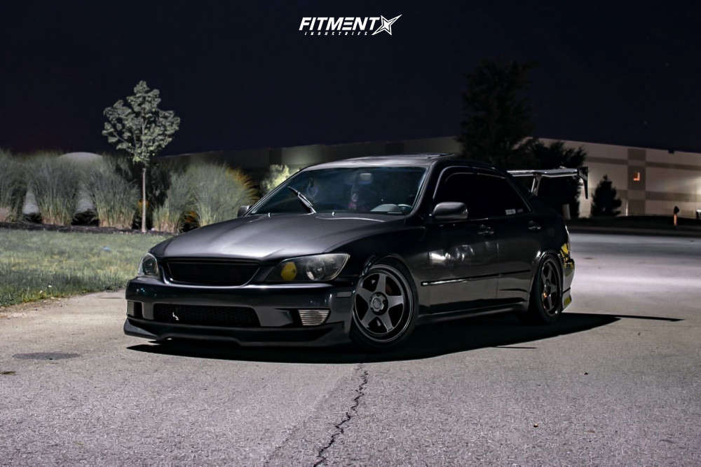 2003 Lexus IS300 Base with 17x9 Kansei Knp and Continental 225x45 on ...