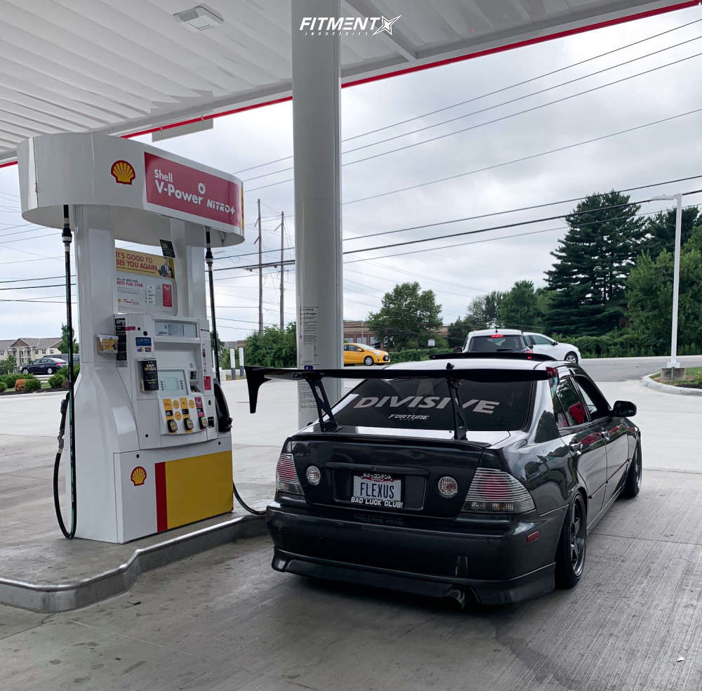 2003 Lexus IS300 Base with 17x9 Kansei Knp and Continental 225x45 on ...