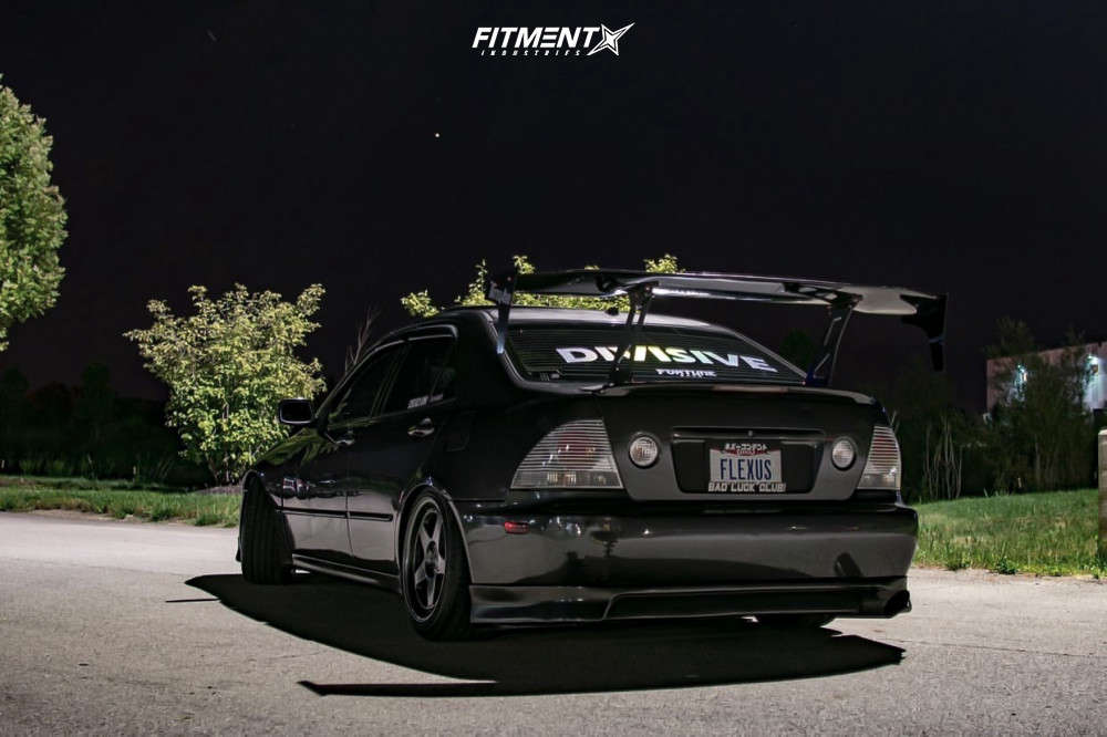 2003 Lexus IS300 Base with 17x9 Kansei Knp and Continental 225x45 on ...