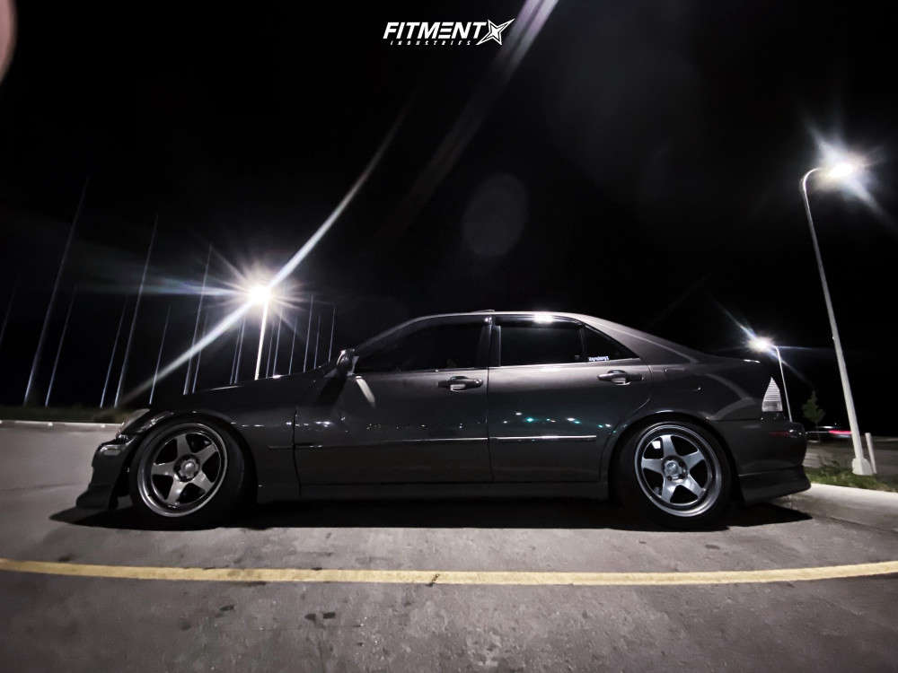 2003 Lexus IS300 Base with 17x9 Kansei Knp and Continental 225x45 on ...