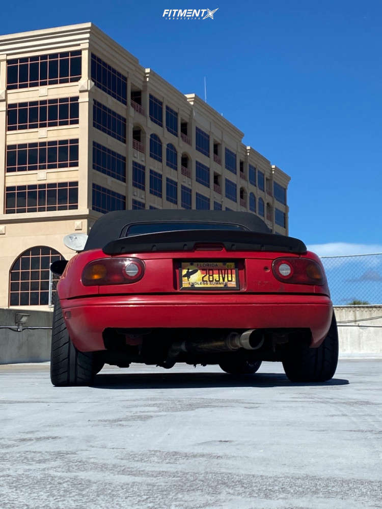 1991 Mazda MX-5 Miata Base with 15x9 Advanti Racing Storm S1 and ...