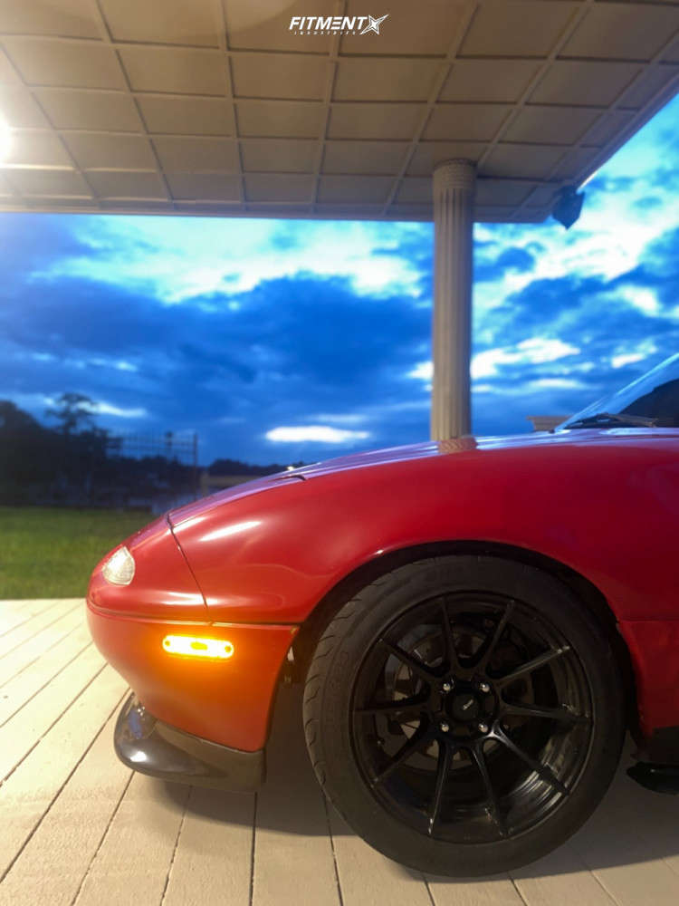 1991 Mazda MX-5 Miata Base with 15x9 Advanti Racing Storm S1 and ...