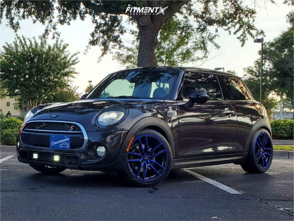 2014 Mini Cooper S with 18x8 Konig Myth and Federal 225x40 on Stock ...