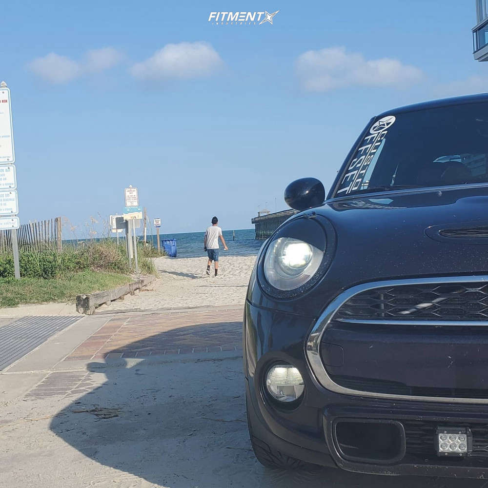 2014 Mini Cooper S with 18x8 Konig Myth and Federal 225x40 on Stock ...