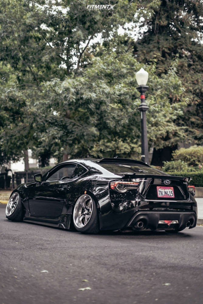 2013 Subaru BRZ Premium with 18x9.5 Work VS KF and Federal 215x35 on ...