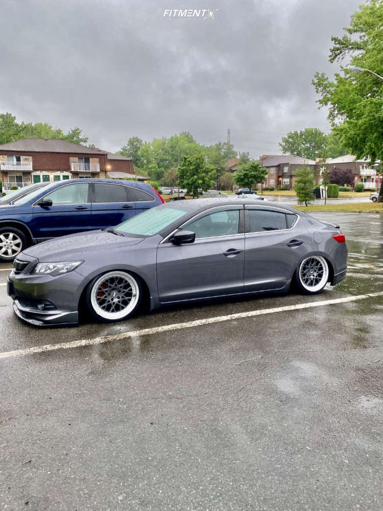 2015 Acura ILX Base with 18x8.5 ESR Cs3 and Federal 215x35 on Air ...