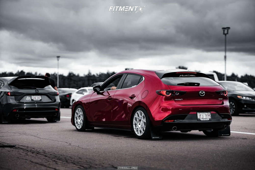 2019 Mazda 3 Sport GS with 17x8 RSR R704 and Toyo Tires 215x45 on ...