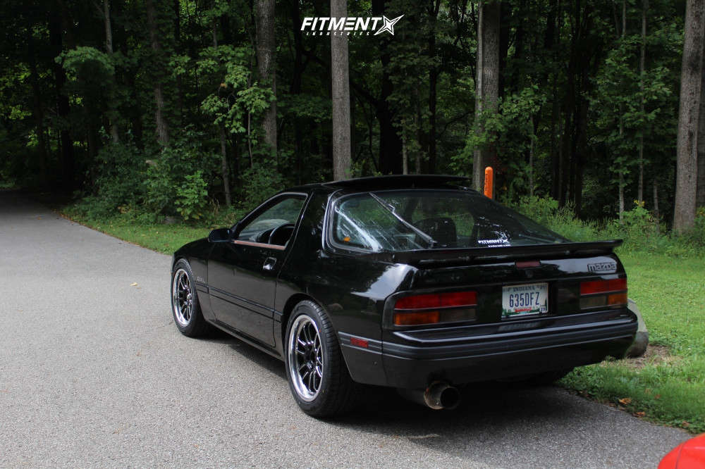 1988 Mazda RX-7 GXL with 17x8 Cosmis Racing XT-206R and Achilles 235x45 ...