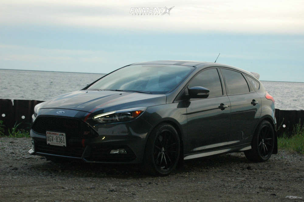 2016 Ford Focus ST with 18x8 Konig Oversteer and General 245x40 on ...