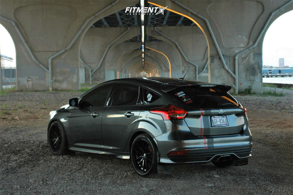 2016 Ford Focus ST with 18x8 Konig Oversteer and General 245x40 on ...