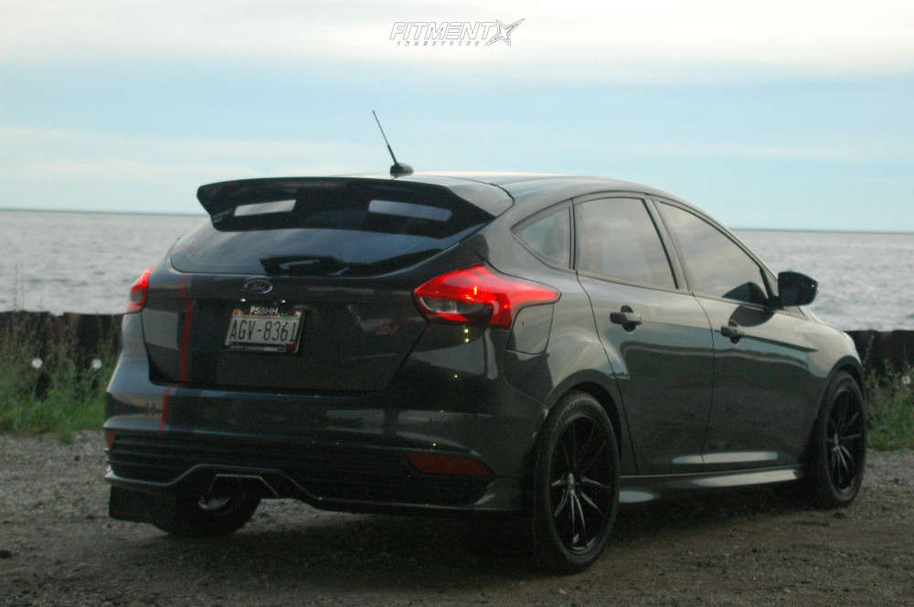 2016 Ford Focus ST with 18x8 Konig Oversteer and General 245x40 on ...