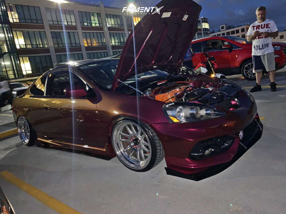 2005 Acura RSX Type-S with 18x9.5 Cosmis Racing XT-206R and Achilles ...