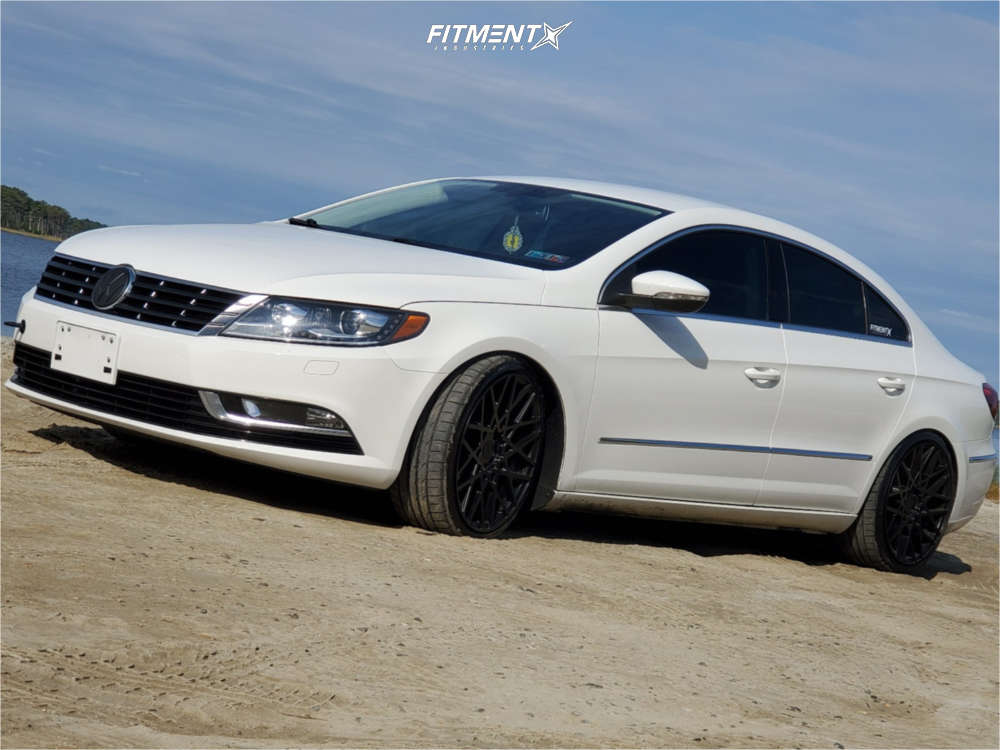 2015 Volkswagen CC Sport with 19x8.5 Rotiform Blq and Dunlop 235x35 on ...