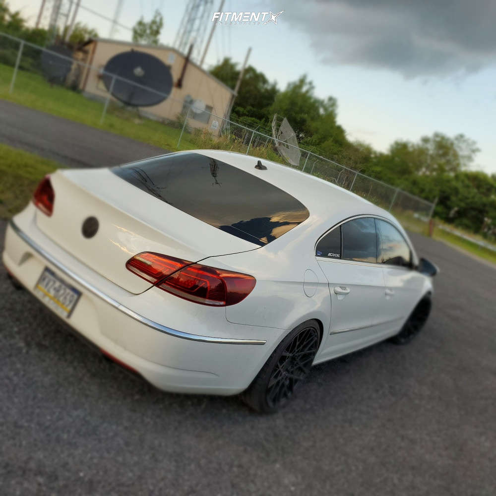 2015 Volkswagen CC Sport with 19x8.5 Rotiform Blq and Dunlop 235x35 on ...
