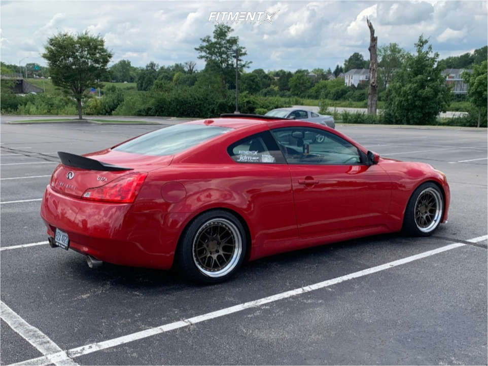 2009 INFINITI G37 X with 18x9.5 Aodhan DS06 and Achilles 235x40 on ...