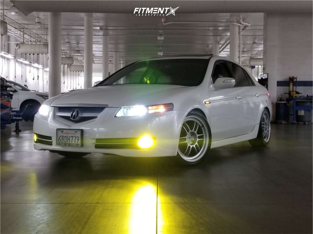 2007 Acura TL Base with 18x8.5 Enkei RPF1 and Hankook 235x30 on ...