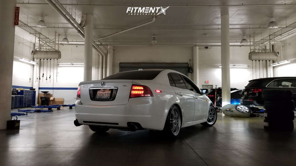 2007 Acura TL Base with 18x8.5 Enkei RPF1 and Hankook 235x30 on ...