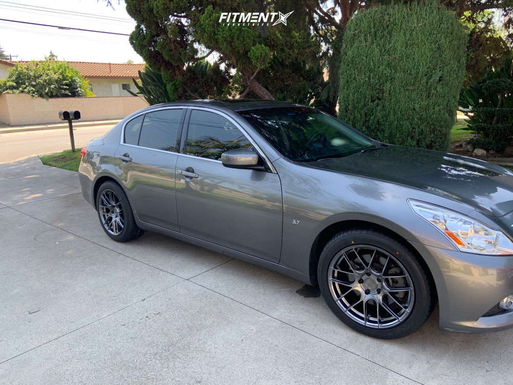 2015 INFINITI Q40 Base with 18x8.5 Aodhan Ah-x and Falken 245x45 on ...