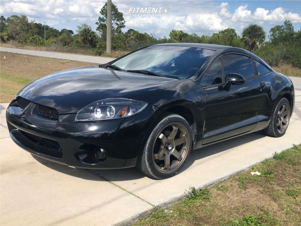2007 Mitsubishi Eclipse GS with 18x8.5 AVID1 AV6 and Federal 225x40 on ...