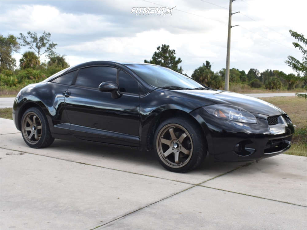 2007 Mitsubishi Eclipse GS with 18x8.5 AVID1 AV6 and Federal 225x40 on ...