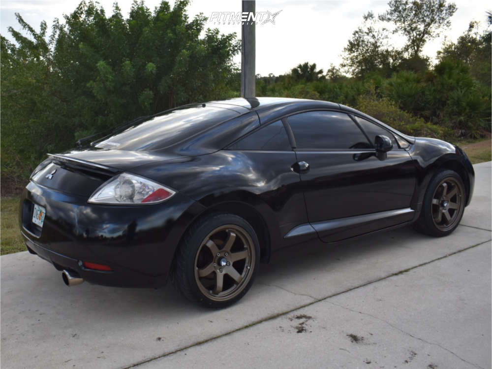 2007 Mitsubishi Eclipse GS with 18x8.5 AVID1 AV6 and Federal 225x40 on ...