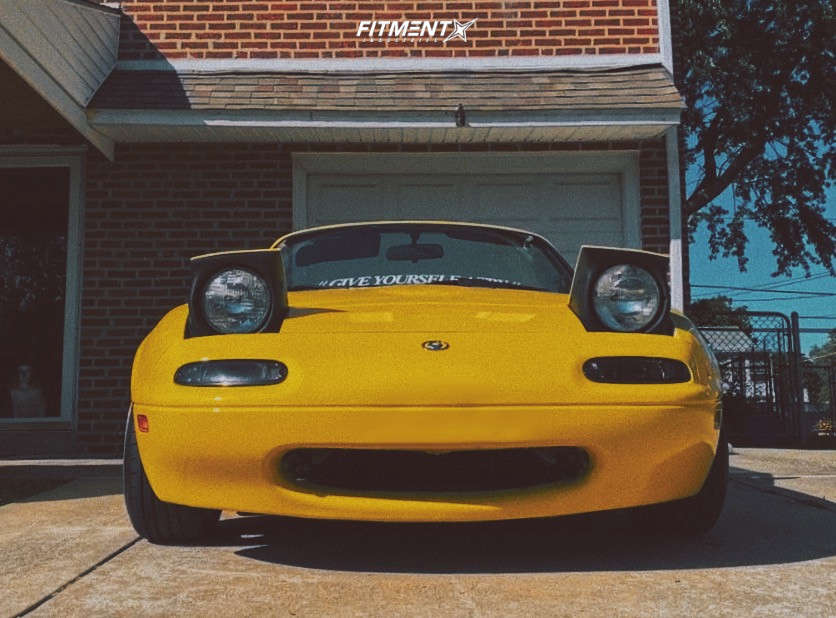 1996 Mazda Miata Base with 16x8 3SDM 0.05 and Federal 195x40 on ...