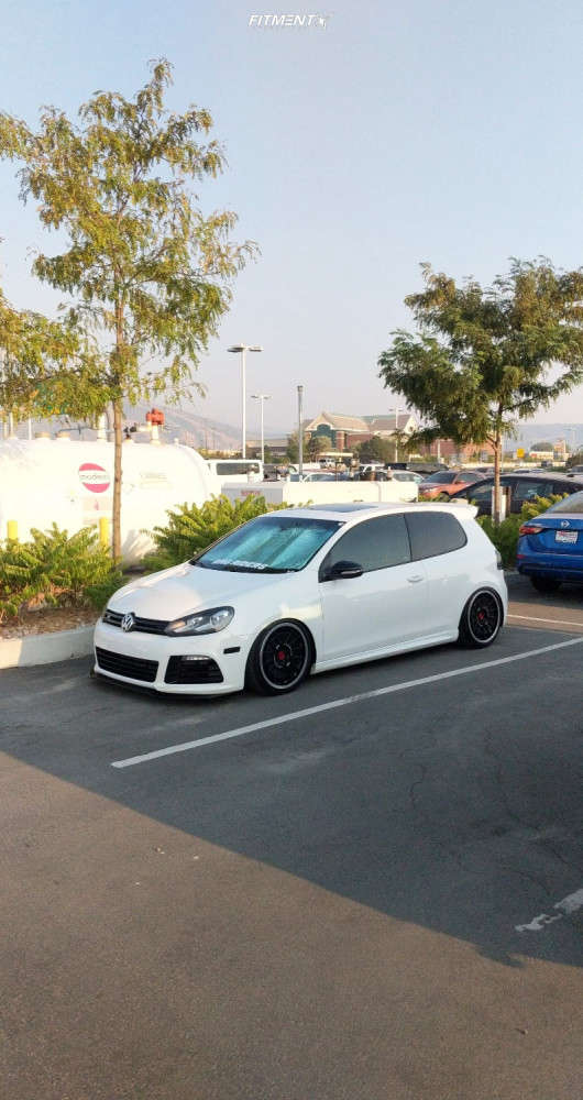 2012 Volkswagen Golf R Base with 18x8.5 3SDM 0.66 and Goodyear 225x40 ...