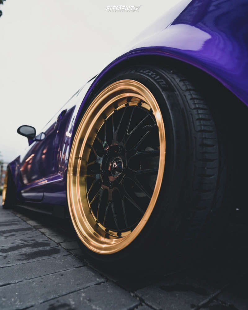 2009 Mitsubishi Eclipse GS with 18x9.5 STR 514 and Continental 225x35 ...