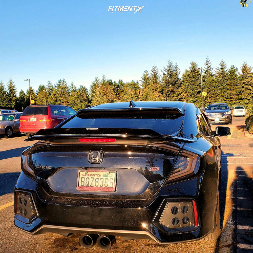 2019 Honda Civic Si with 18x8.75 XXR 527 and Goodyear 235x40 on Lowering Springs | 1258197 ...