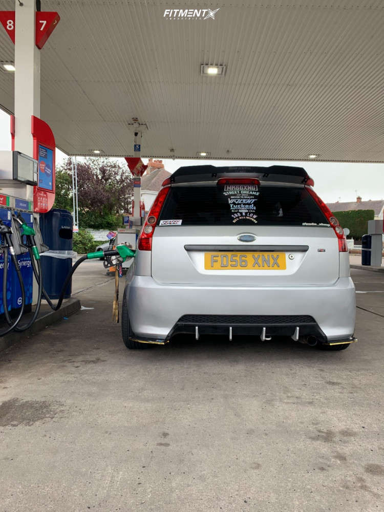 2006 Ford Fiesta Base with 16x8 Japan Racing Jr18 and Nankang 195x45 on ...