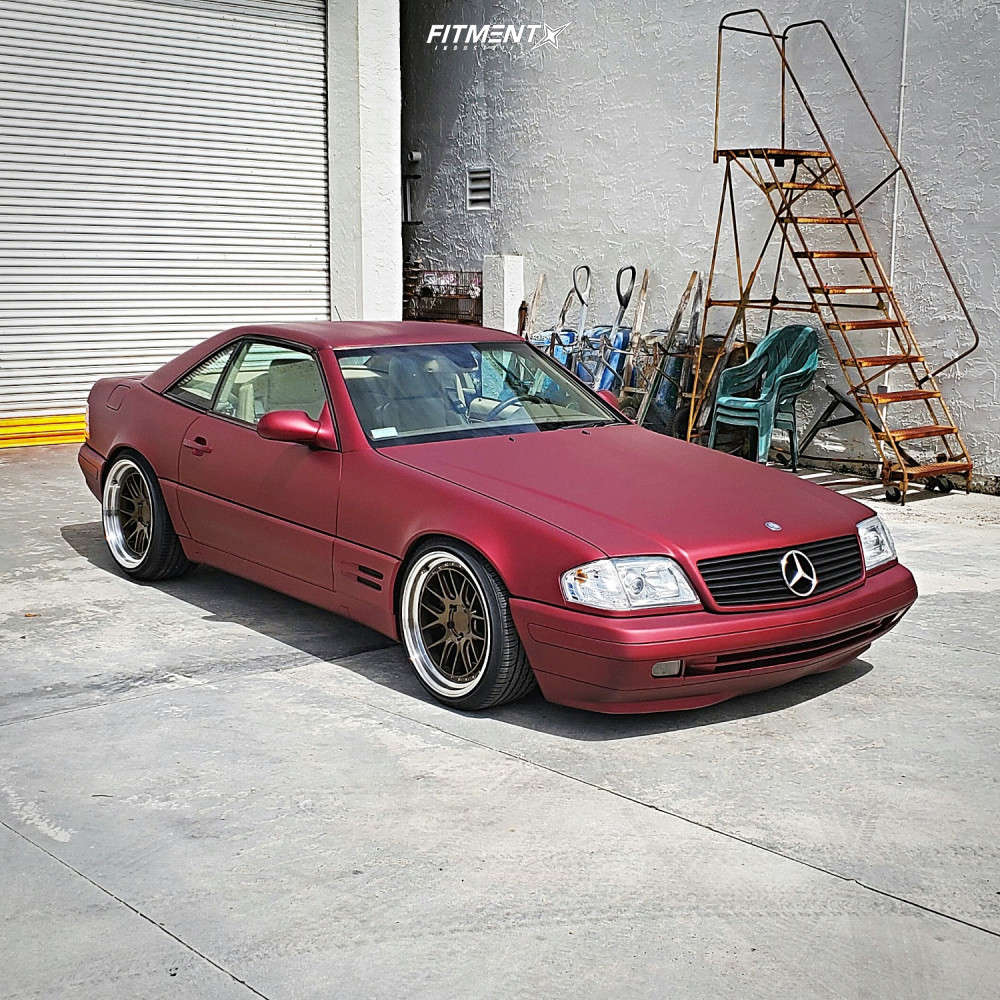 2000 Mercedes-Benz SL500 Base with 19x9.5 Aodhan DS06 and Goodyear ...