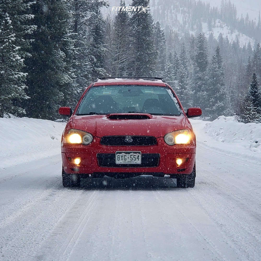 2004 Subaru WRX Base with 17x7.5 Fifteen52 Integrale and Hankook 235x45 ...