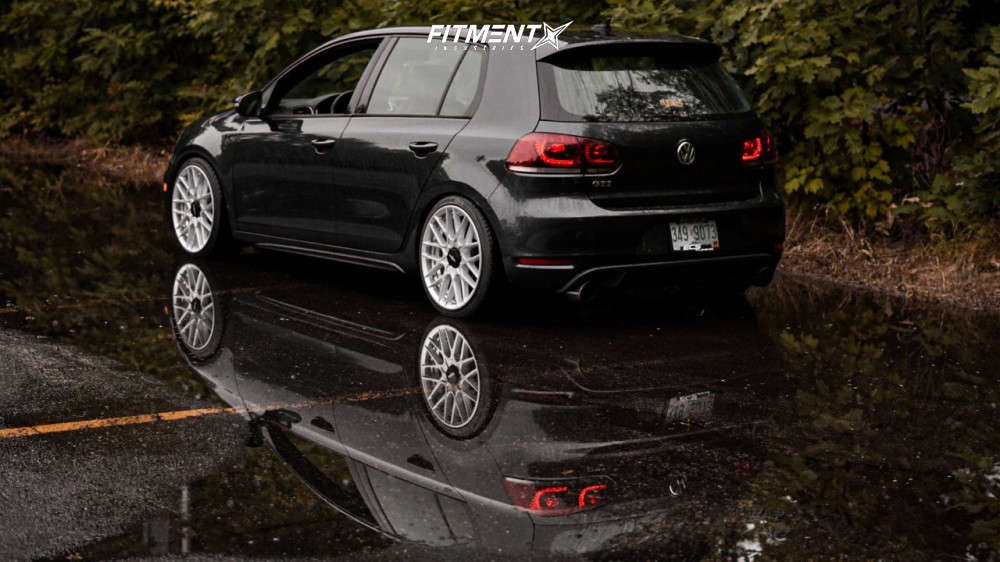 2013 Volkswagen GTI Base with 18x8.5 Rotiform Rse and Hankook 215x40 on ...