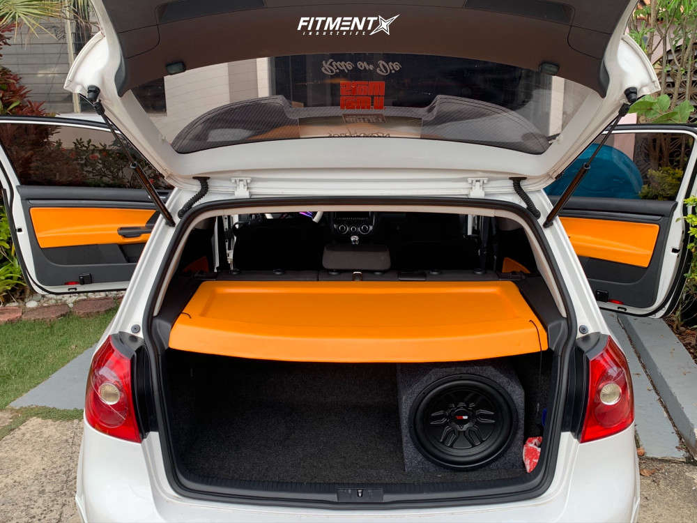 2007 Volkswagen Rabbit 2.5 with 18x8.5 Miro Type 111 and Atlas 215x35 ...