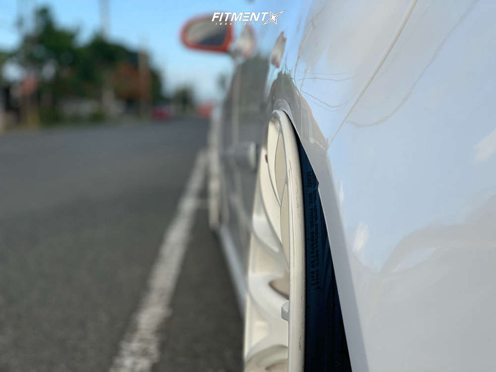 2007 Volkswagen Rabbit 2.5 with 18x8.5 Miro Type 111 and Atlas 215x35 ...