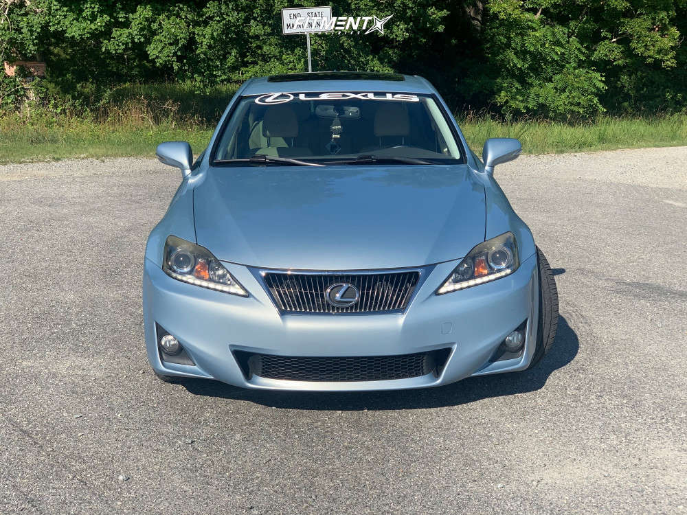 2012 Lexus IS250 Base with 20x8.5 JNC Jnc026 and Nankang 235x35 on ...