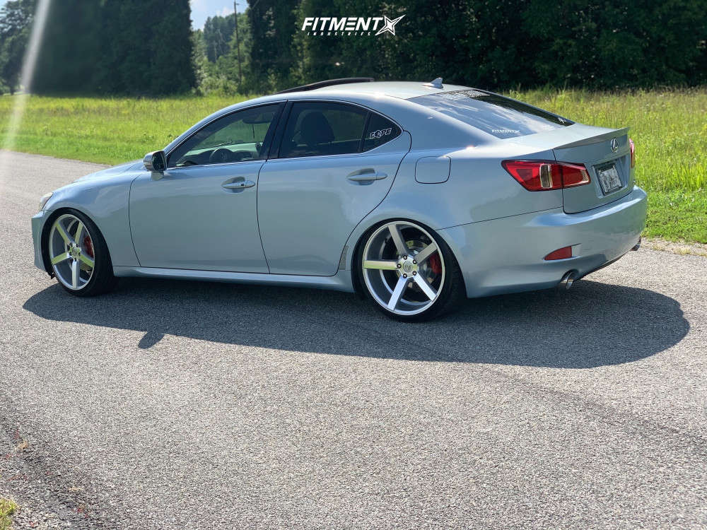 2012 Lexus IS250 Base with 20x8.5 JNC Jnc026 and Nankang 235x35 on ...