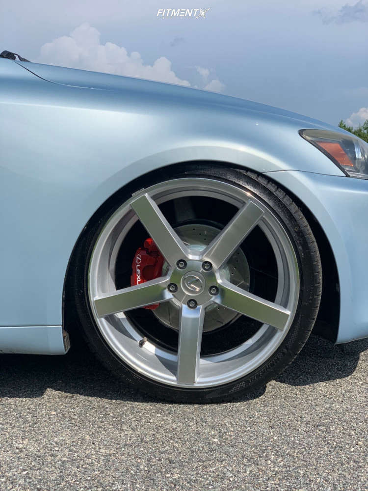 2012 Lexus IS250 Base with 20x8.5 JNC Jnc026 and Nankang 235x35 on ...