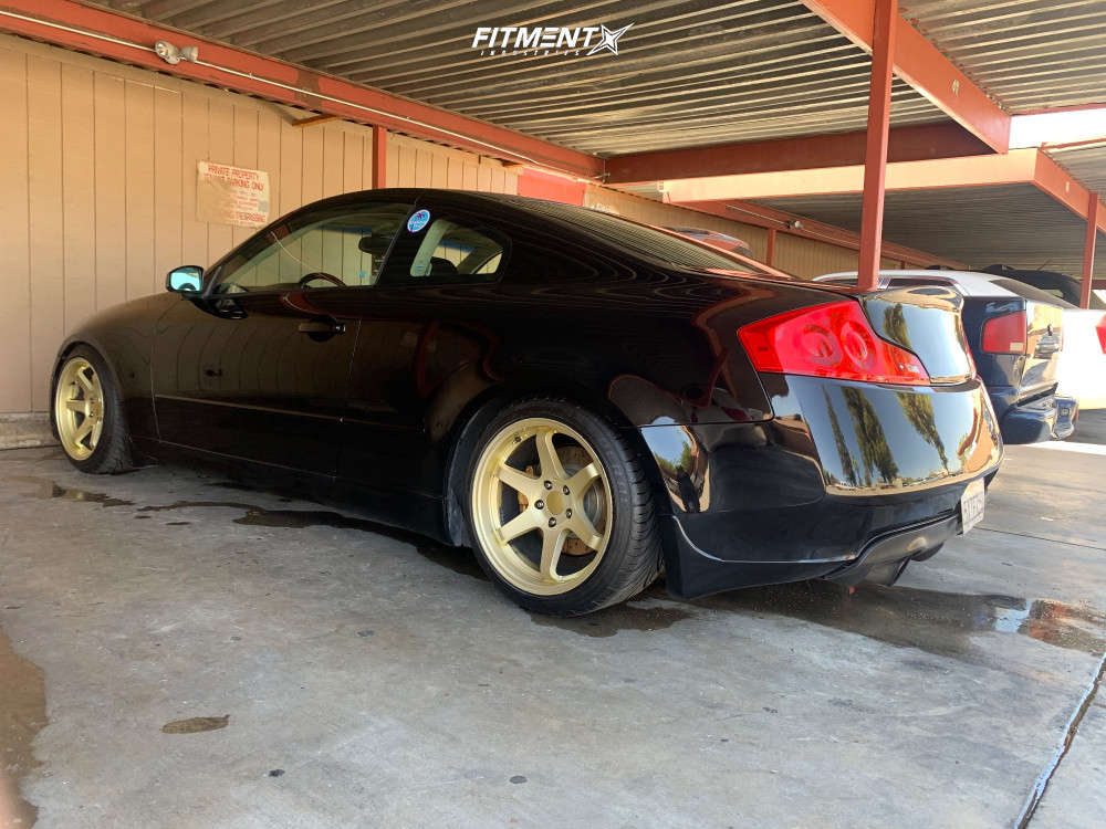 2003 INFINITI G35 Base with 18x9.5 Vors Tr37 and Federal 265x35 on ...