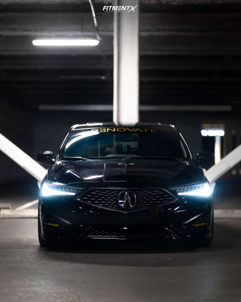 2019 Acura ILX Base with 18x8.5 ESR Cs1 and Michelin 245x40 on Lowering ...